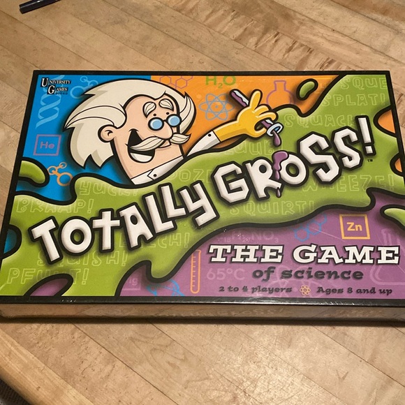 University Games | Toys | Nwt Totally Gross The Game Of Science | Poshmark